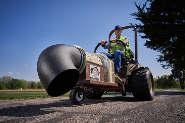Grasshopper FrontMount Attachment | Zero-Turn Leaf Blower